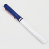 China Colorful Plug In Type Metal Roller Ball Pen 0.5mm Aluminum Barrel Signature Pen for sale