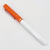 China Colorful Plug In Type Metal Roller Ball Pen 0.5mm Aluminum Barrel Signature Pen for sale