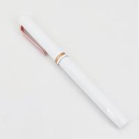 China Colorful Plug In Type Metal Roller Ball Pen 0.5mm Aluminum Barrel Signature Pen for sale