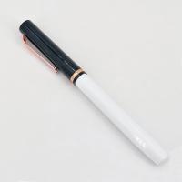 China Colorful Plug In Type Metal Roller Ball Pen 0.5mm Aluminum Barrel Signature Pen for sale