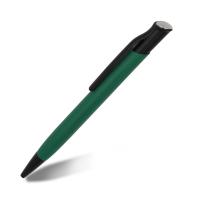 China Office School Stationery Metal Bevel Top Pressing Ballpoint Pen With Logo for sale