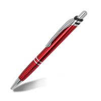 China High Quality Customized Aluminum Barrel Ballpoint Pen Retractable Ball Pen With Logo for sale