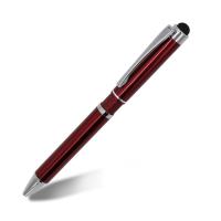 China Business Office 2 in 1 Touch Screen Ballpoint Pen Stylus Pen With Laser Engraving Logo for sale