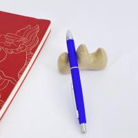 China Wholesale Promotional Pen Matte Press Ballpoint Pen Creative Gift Ball Pen for sale