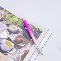 China Stationery Supply Gradient Aluminum Press Ballpoint Pen Promotion Logo Ball Pen for sale