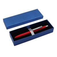 China Soft Rubber Colorful Aluminum Business Ballpoint Pen Retractable Ball Pen With Customized Logo for sale