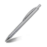 China Business Office Smooth Aluminum Press Ballpoint Pen With Customize Logo for sale