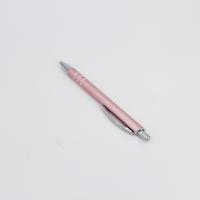 China Business Office Smooth Aluminum Press Ballpoint Pen With Customize Logo for sale