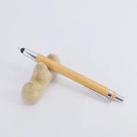 China Eco friendly Bamboo Pen Light Weight Screen Touch Ball Pen Multi function Stylus Pen for sale