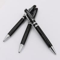 China High Quality Office Stationery 1.0mm Aluminum Twist Ballpoint Pen With Logo for sale