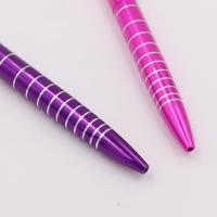 China Promotional Twist-type Metal Ballpoint Pens With Blue Ink 1.0mm Advertising Office Gift Pen for sale