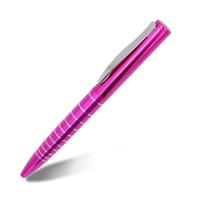 China Promotional Twist-type Metal Ballpoint Pens With Blue Ink 1.0mm Advertising Office Gift Pen for sale