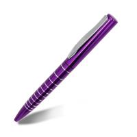 China Promotional Twist-type Metal Ballpoint Pens With Blue Ink 1.0mm Advertising Office Gift Pen for sale