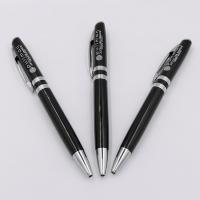 China High Quality Office Stationery 1.0mm Aluminum Twist Ballpoint Pen With Logo for sale