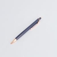 China Colorful Aluminum Ball Pen Press Ballpoint Pen School Office Stationary for sale