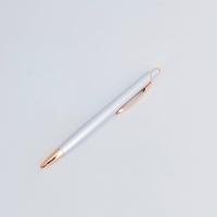 China Colorful Aluminum Ball Pen Press Ballpoint Pen School Office Stationary for sale