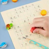 China Barreled Cute Cartoon Marine Animal Fruit Style Small Eraser For Kids Prizes for sale