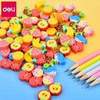 China Barreled Cute Cartoon Marine Animal Fruit Style Small Eraser For Kids Prizes for sale
