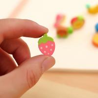 China Barreled Cute Cartoon Marine Animal Fruit Style Small Eraser For Kids Prizes for sale