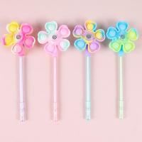 China Unique Windmill Design Gel Pen 0.5mm Plastic Students Gift Pen for sale