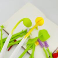 China Cartoon Interesting Plants Animals Silicone Neutral Pen Swinging Signature Pen for sale