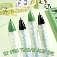China Creative Panda Rotating Gel Pen 0.5mm ST Tips Soft Grip Neutral Pen for sale