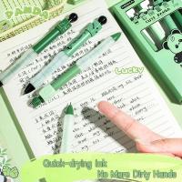 China Creative Panda Rotating Gel Pen 0.5mm ST Tips Soft Grip Neutral Pen for sale