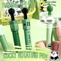 China Creative Panda Rotating Gel Pen 0.5mm ST Tips Soft Grip Neutral Pen for sale