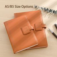 China High End PU Leather Notebook Journal Set With Match Pen Brass Bookmarks for sale