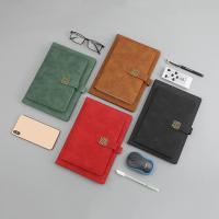 China Chinese Style Magnetic Clasp Notebook A5 Journal Diary School Office Supplies for sale
