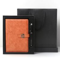 China Business Gifts PU Leather Cover Notebook With Magnetic Clasp for School Office Stationery for sale