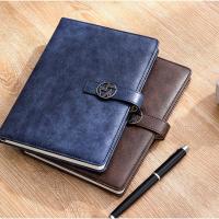 China Business Gifts PU Leather Cover Notebook With Magnetic Clasp for School Office Stationery for sale