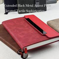 China Promotion Three Fold Splicing Notebook With Natural White Horizontal Line Page for sale
