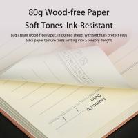 China Customizable A5 A6 B5 Velvet PU Leather Cover Notebook for Business Gifts School Supplies for sale