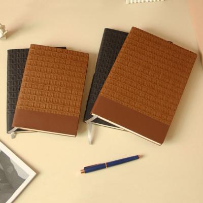 China Business Office Notebook 100 Pages Soft Splicing Cover Diary Journal for School Office for sale