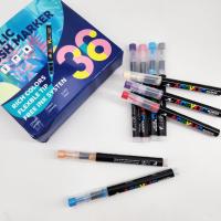 China Colorful Painting Pens Students Direct Liquid Acrylic Marker Pen for sale