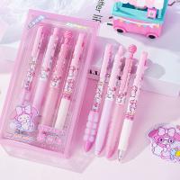 China Sanrio Original 0.5mm ST Tip Soft Sheath Kuromi Cinnamoroll My Melody Gel Pen for sale