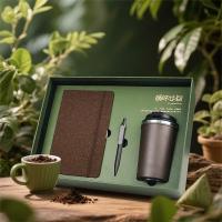 China Sustainable Office Essential Coffee Ground Notebook With Embossing Logo for sale