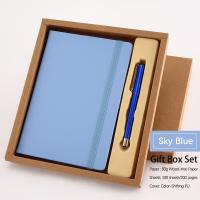 China Luxury Executive Notebook Set A5 Journal Premium Pen U-Disc Thermos Set for sale