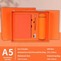 China Luxury Executive Notebook Set A5 Journal Premium Pen U-Disc Thermos Set for sale