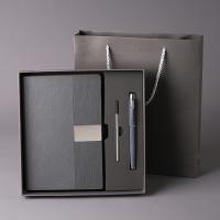 China Full Customize Notebook Pen Ink Set Gift Box Colorful PU Leather Notebook for sale