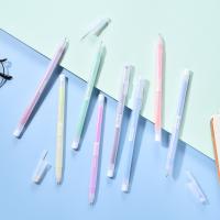 China 0.5mm Plastic Gel Pen with 12 Colorful Inks for sale