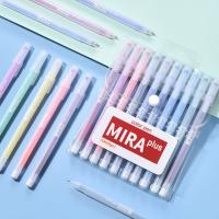 China 0.5mm Plastic Gel Pen with 12 Colorful Inks for sale