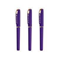China Craftsmanship 1.0mm Large Capacity Frosted Barrel Gel Pen for Calligraphy Office for sale