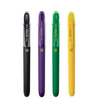 China Craftsmanship 1.0mm Large Capacity Frosted Barrel Gel Pen for Calligraphy Office for sale