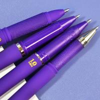 China Craftsmanship 1.0mm Large Capacity Frosted Barrel Gel Pen for Calligraphy Office for sale