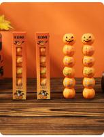 China Halloween Creative Pumpkin Highlighter Pen Splicing 5-color Festival Gifts for sale