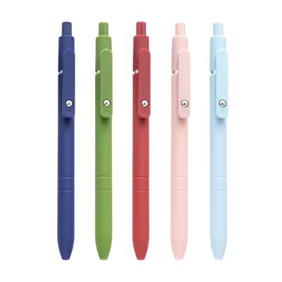 China Wholesale Dress Type Plastic Gel Ink Pen Ergonomic Grip Writing Pen for sale