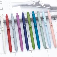 China Wholesale Dress Type Plastic Gel Ink Pen Ergonomic Grip Writing Pen for sale