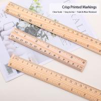 China Wholesale Sewing Wood Ruler Premium Material Break Resistant for Teaching Carpentry for sale